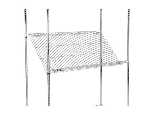 Click here for GLOBAL INDUSTRIAL 331CP6 Chrome Wire Slant Shelf... prices