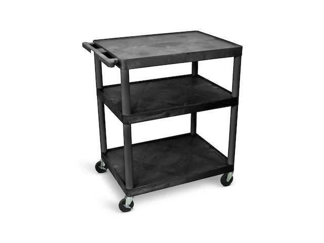 Click here for LUXOR LP40-B 40H AV Cart - Three Large Shelves - B... prices