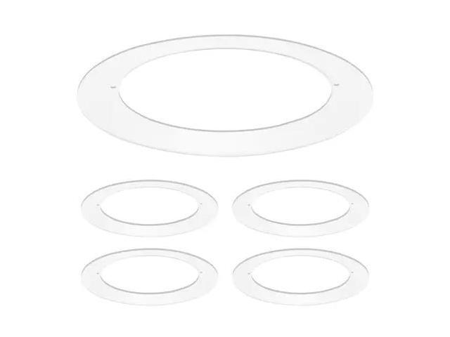 Click here for LUXRITE LR41021-4PK Goof Trim Ring for 4 Inch Ceil... prices