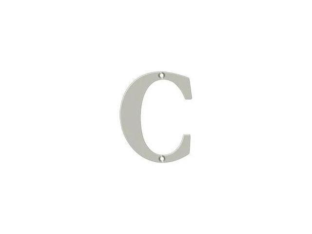 Click here for DELTANA RL4C-15 Residential Letter C Satin Nickel... prices