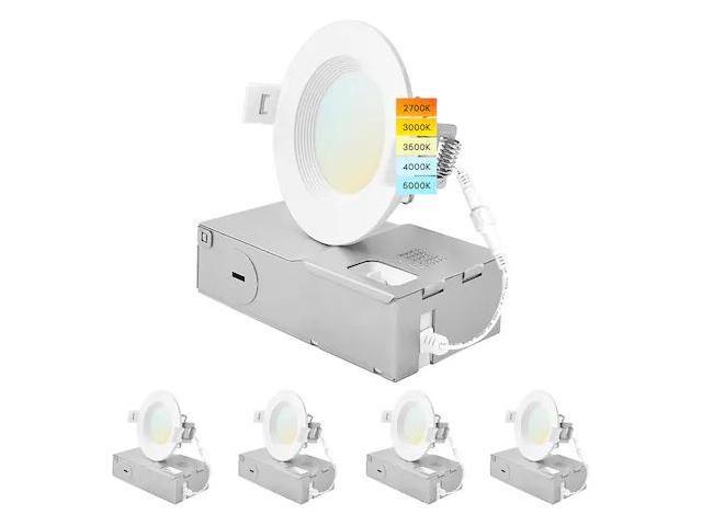 Click here for LUXRITE LR23730-4PK 3 Inch Ultra Thin LED Recessed... prices
