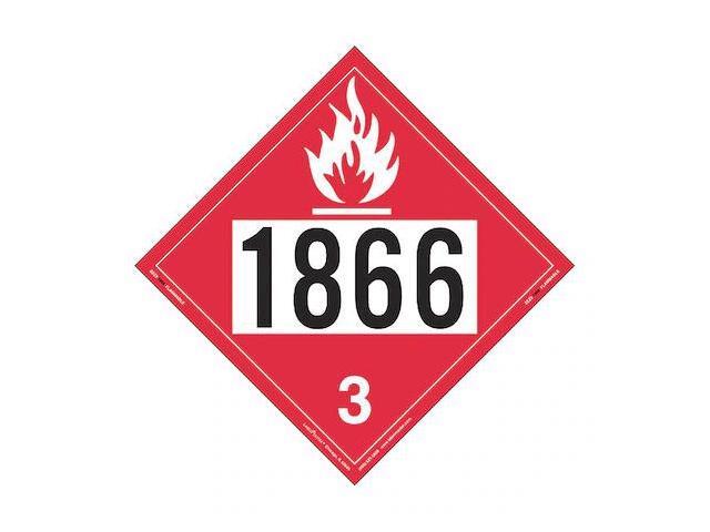 Click here for LABELMASTER ZEZ21866 Flammable Liquid Placard 1866... prices