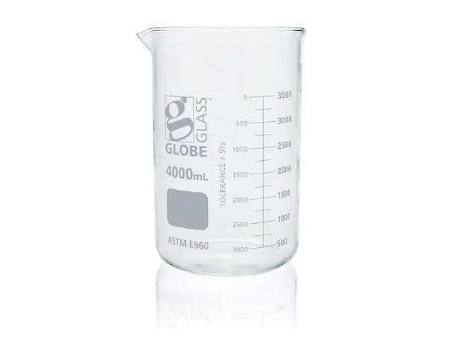 Click here for GLOBE SCIENTIFIC 8014000 Beaker  Globe Glass  4000... prices