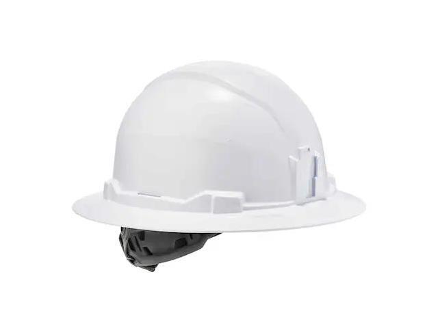 Click here for ERGODYNE 8971 White Class E Hard Hat Full Brim wit... prices