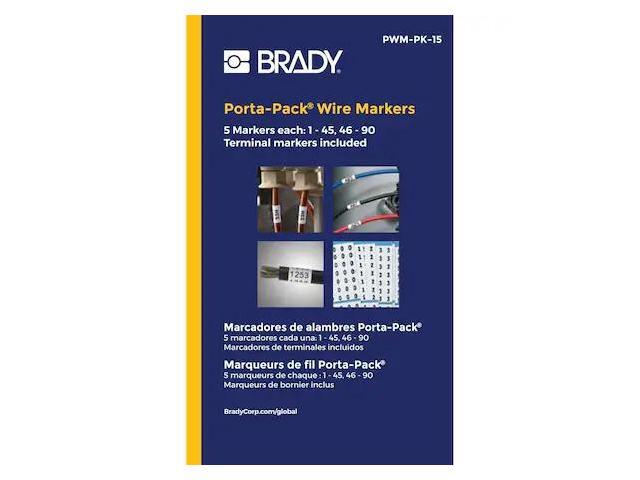 Click here for BRADY PWM-PK-15 Porta-Pack Wire Marker Book Reposi... prices
