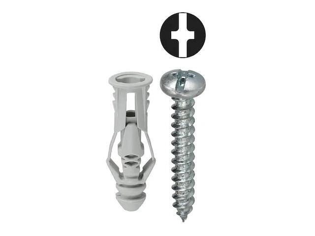 Click here for DOTTIE TG8K Triple-Grip Screw Anchor  1-3/16 L  Ny... prices