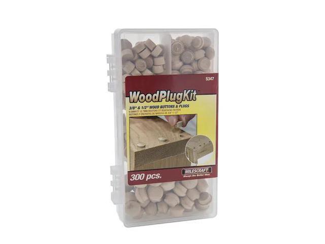Click here for MILESCRAFT 5347 Wood Plug Kit 300 pcs. - Variety P... prices