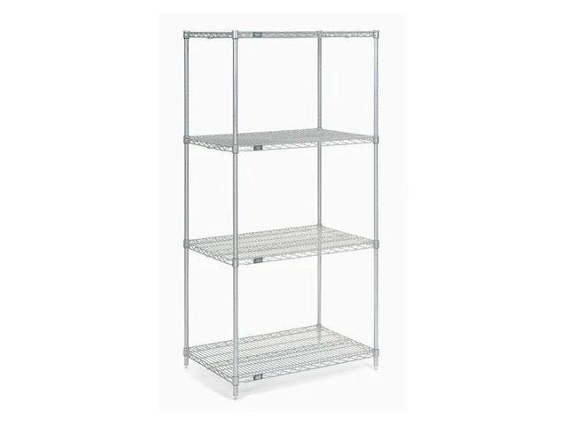 Click here for NEXEL 21246C5 5 Tier Chrome Wire Shelving Starter... prices