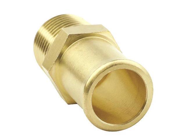 Click here for ZORO SELECT 6AFJ1 Hose Barb  3/4 In Barb  1/2 In M... prices