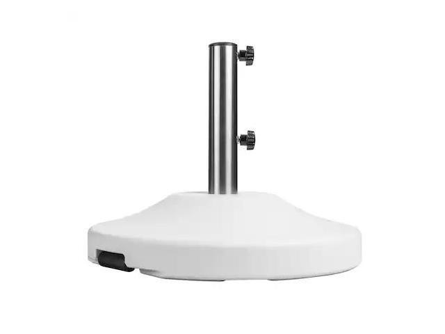 Click here for US WEIGHT FUB80W 80 lb Umbrella Base  White prices