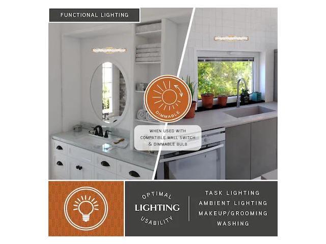 Click here for VAXCEL W0360 Marseille 24-in. W LED Vanity  natura... prices