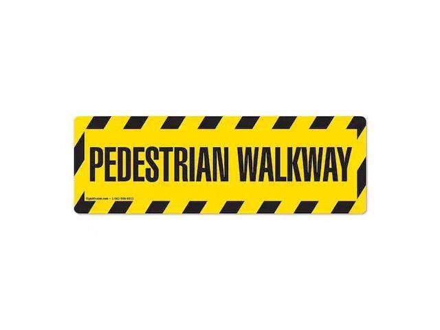 Click here for SIGNMISSION FD-R-16-99830 Pedestrian Walkway 18in... prices