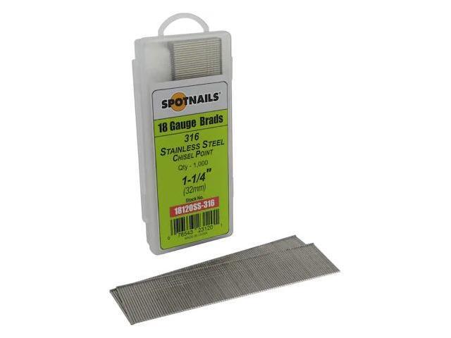 Click here for SPOTNAILS 18120SS-316 Collated Brad Nail  18 ga  H... prices