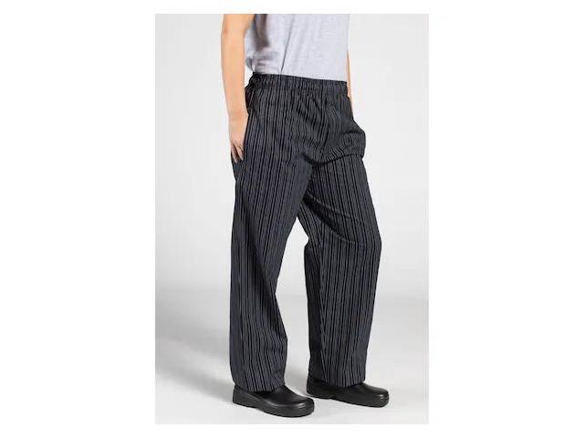 Click here for UNCOMMON THREADS 4003-3606 Yarn-Dyed Chef Pant Tri... prices