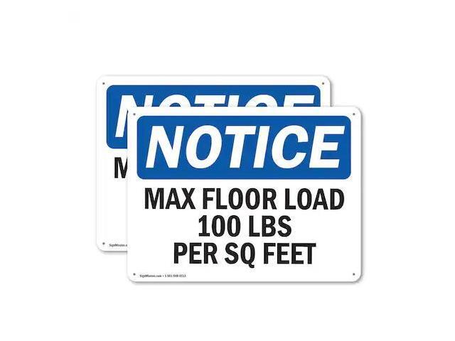 Click here for SIGNMISSION OS-2PACK-NS-P-1014-L-15925 Max Floor L... prices