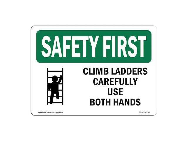 Click here for SIGNMISSION OS-SF-D-35-L-10756-10PK OSHA Climb Lad... prices