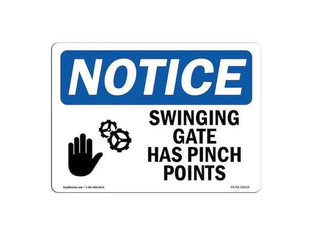 Click here for SIGNMISSION OS-NS-D-35-L-18519-10PK OSHA Sign  Swi... prices