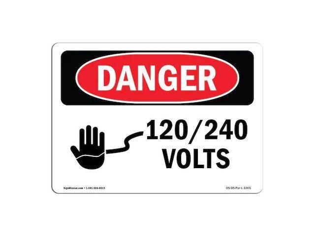 Click here for SIGNMISSION OS-DS-D-35-L-1005-10PK Safety Sign  OS... prices