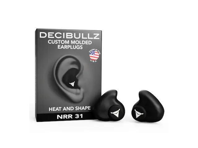 Click here for DECIBULLZ PLG1-BLK Custom Molded Earplugs-Black  3... prices
