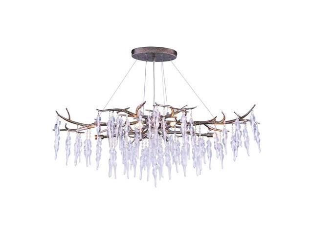 Click here for VAXCEL H0231 Rainier 6 Light Linear Chandelier prices