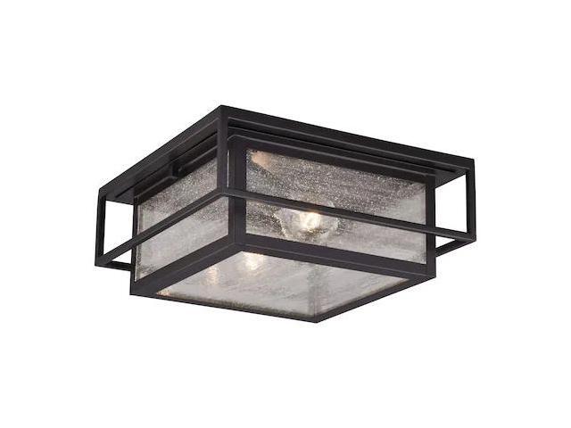 Click here for VAXCEL T0470 Hyde Park 12-in. Outdoor Flush Mount prices