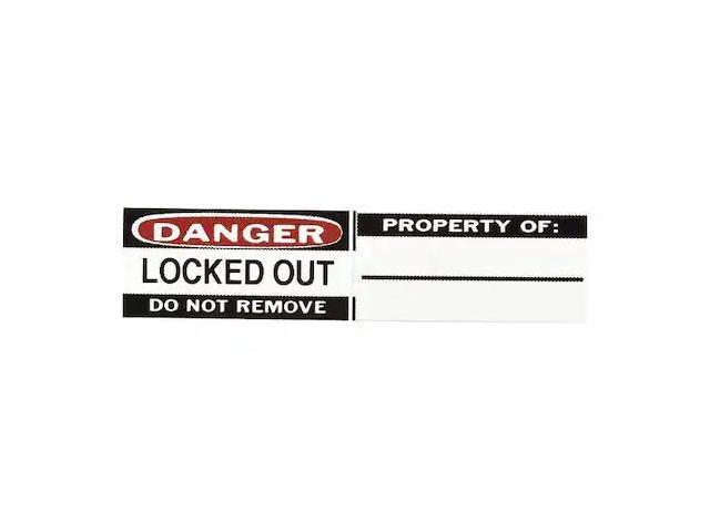 Click here for BRADY 50289 Padlock Label  Danger  Vinyl  1 1/9 in... prices