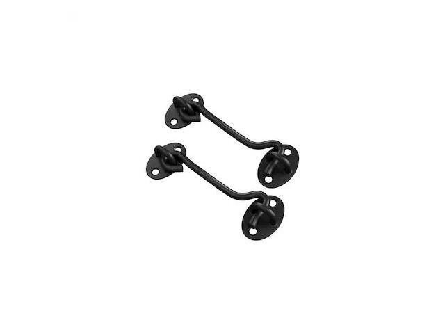 Click here for NUVO IRON HEL4BLK2PK Black Heavy Duty Rustic Hook... prices