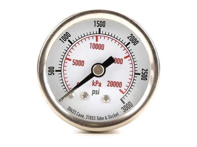 Click here for ZORO SELECT 4FMU3 Pressure Gauge Test 1-1/2 In prices