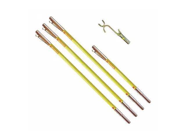 Click here for JAMESON FG-6-3W FG Series Fiberglass Pole Set with... prices