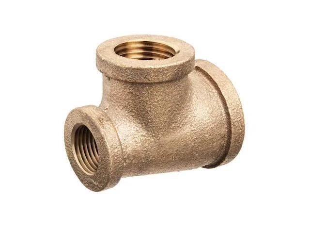 Click here for ZORO SELECT ZUSA-PF-10516 Dual Tee  Brass  1 1/4 x... prices