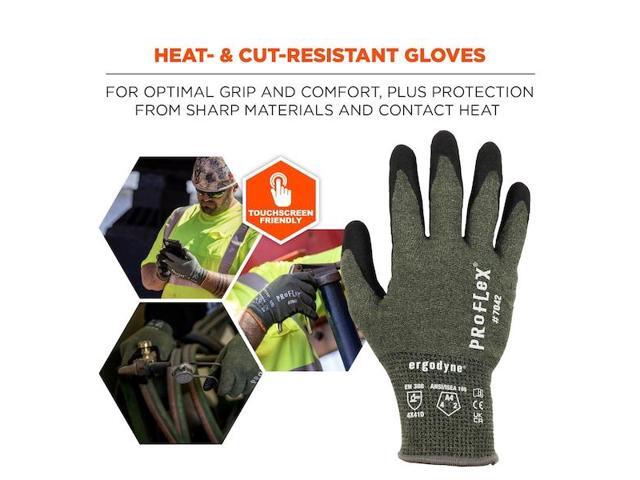 Click here for ERGODYNE 7042 ANSI A4 Nitrile Coated CR Gloves  Gr... prices
