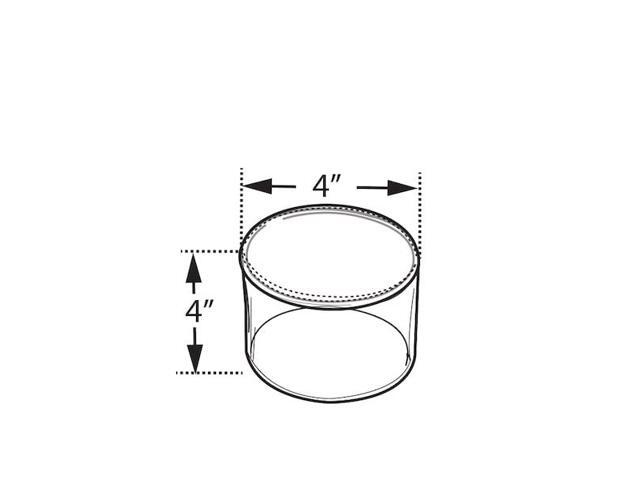 Click here for AZAR DISPLAYS 556404 4W x 4H Clear Acrylic Cylinde... prices