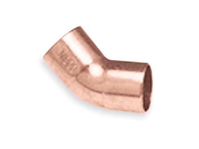 Click here for NIBCO 606 4 4 NOM C Copper 45 Degree Elbow prices