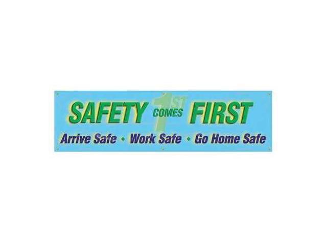Click here for ACCUFORM MBR833 Banner Safety Comes First 28 x 96... prices