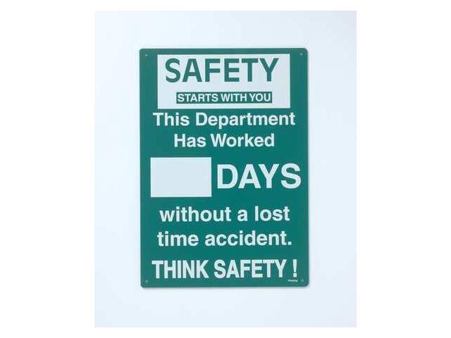 Click here for BRADY SM793E Safety Record Signs 20 x 14In prices