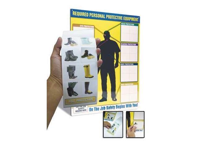 Click here for ACCUFORM PPE248 PERSNL PROTECTIV EQUIP CHART/LBL B... prices