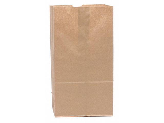 Click here for ZORO SELECT 18403 Grocery Bag Flat Bottom 3# Brown... prices