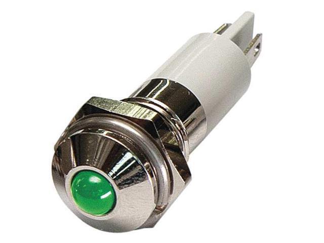 Click here for ZORO SELECT 24M080 Round Indicator Light Green 24V... prices