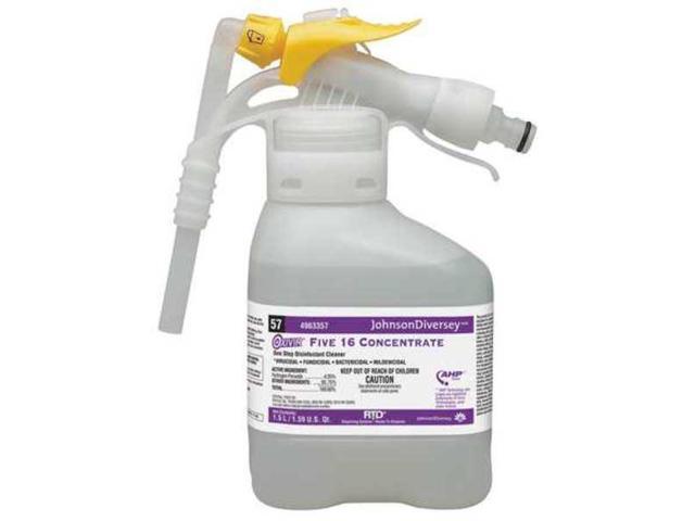 Click here for DIVERSEY 4963357 Cleaner and Disinfectant PK2 prices