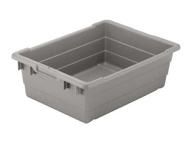Click here for AKRO-MILS 34305GREY Gray Cross Stacking Container... prices