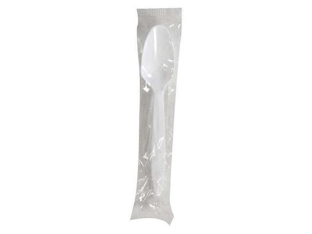 Click here for Wrapped Disposable Spoon  White  Medium Weight  PK... prices