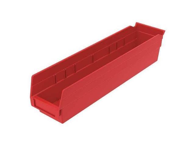 Click here for AKRO-MILS 30128RED Red Shelf Bin  17-7/8L x 4-1/8W... prices