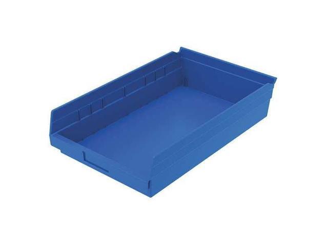 Click here for AKRO-MILS 30178BLUE Shelf Storage Bin  Plastic  Bl... prices