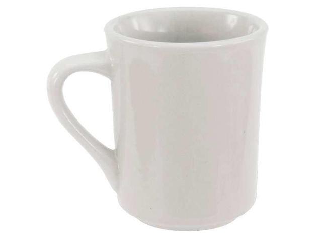 Click here for CRESTWARE AL16 White Narrow Rim Mug 8-1/2 oz.  Pk3... prices