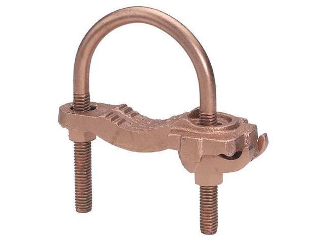 Click here for BURNDY GAR3905BU Pipe Ground Clamp  4AWG  7.5In  T... prices