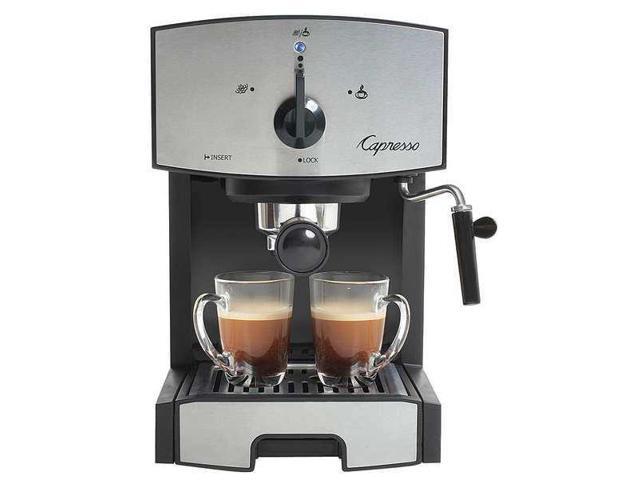 Click here for CAPRESSO 117.05 Black/Silver Dual Drip 42 oz. Espr... prices