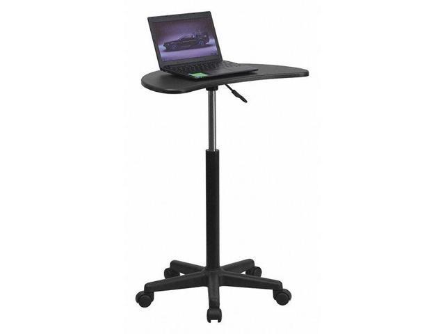 Click here for Black Sit to Stand Mobile Laptop Computer Desk prices