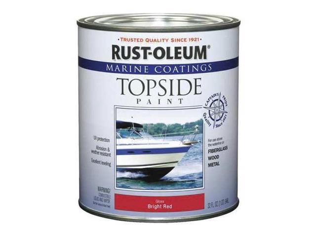 Click here for RUST-OLEUM 207004 Topside Paint Bright Red Alkyd prices