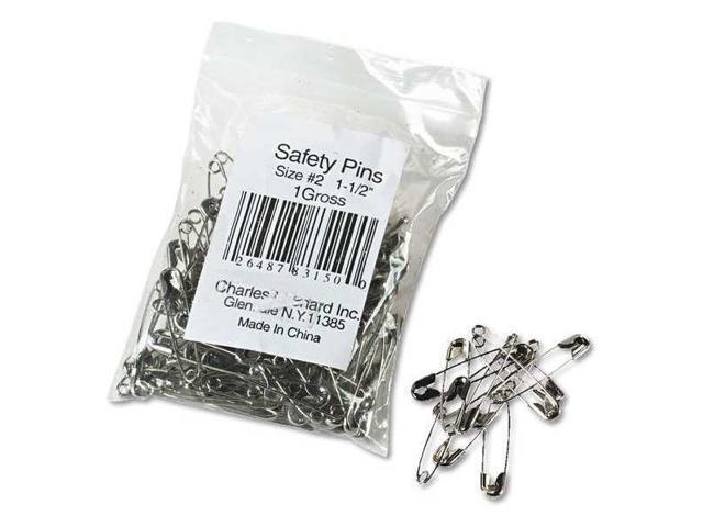 Click here for Charles Leonard Safety Pins Nickel-Plated Steel 1... prices