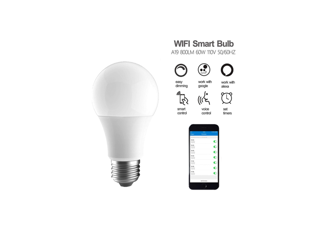Click here for Smart WiFi LED Light Bulb  Works with Alexa and Go... prices